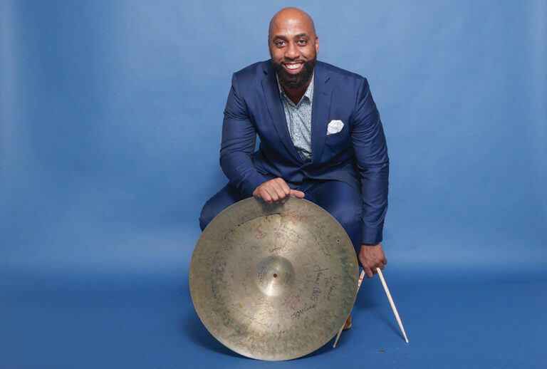 Beat of a different drum: Brandon Sanders makes midlife musical debut ...